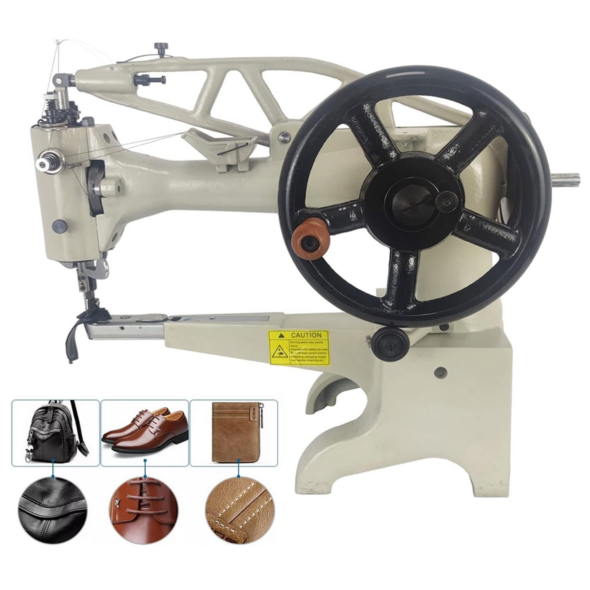 Mua INTSUPERMAI Leather Patcher 11.8 Inch Industrial Hand Crank Patcher ...