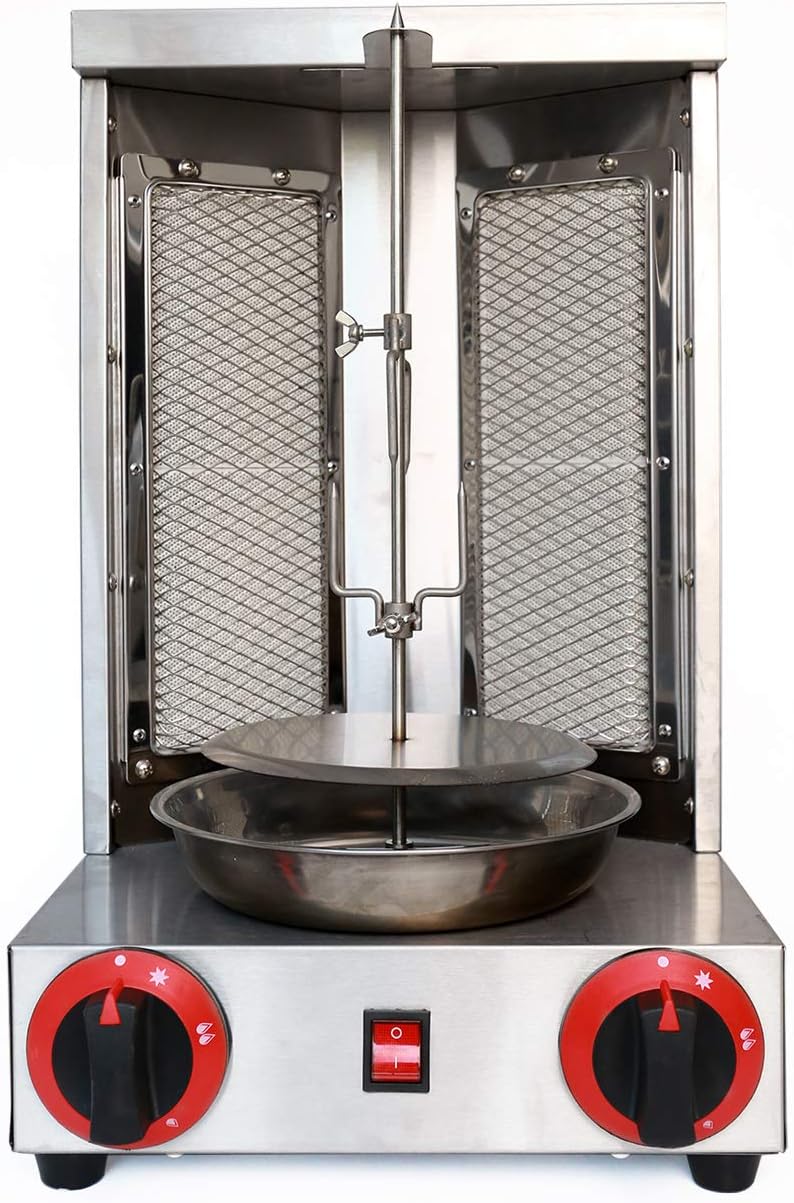 Review Zz Pro Shawarma Grill Machine Propane Doner Kebab Machine ...
