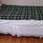 Amazon.com: Stylemaster Renaissance Home Fashion Sophia Dust Ruffle/Bed ...