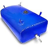 Amazon.com: VEVOR Portable Water Storage Bladder,63 Gallon Large Capacity Water Storage ...