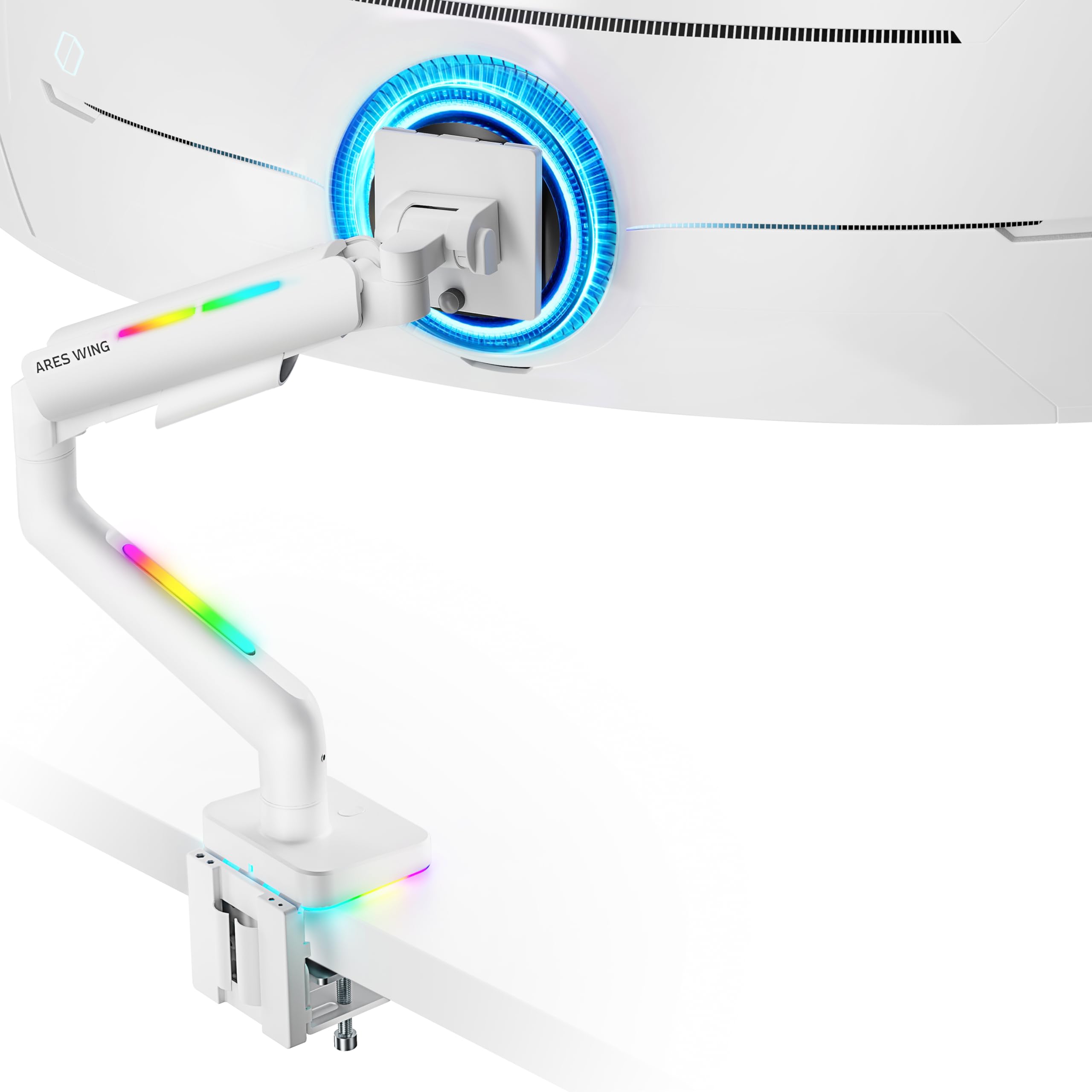 Mua Ares Wing Monitor Desk Mount with RGB for 49'' Samsung Odyssey G9 ...