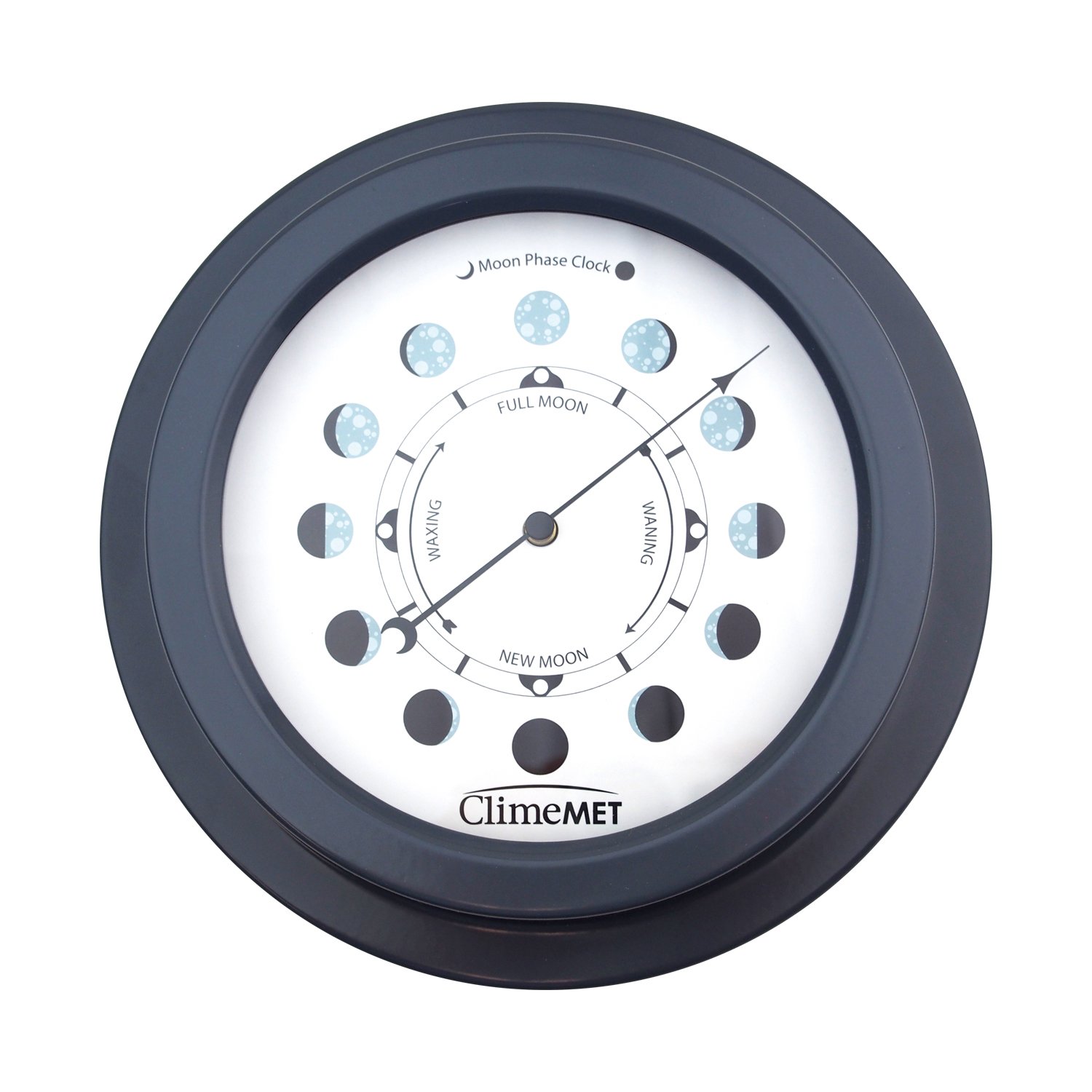 Buy ClimeMET CM4306 Moon Phase Clock - from The ClimeMET Weather Dial ...