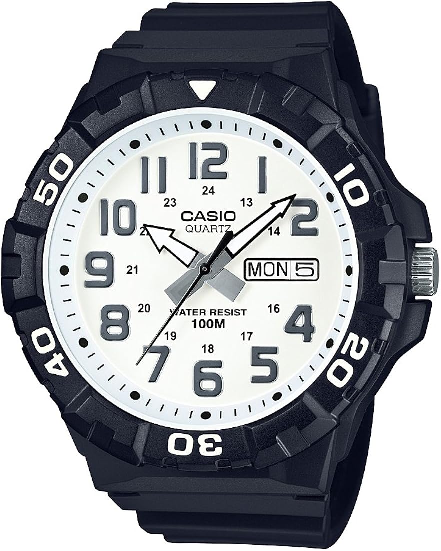 Buy Casio Youth Series Analog White Dial Men's Watch - MRW-210H-7AVDF ...
