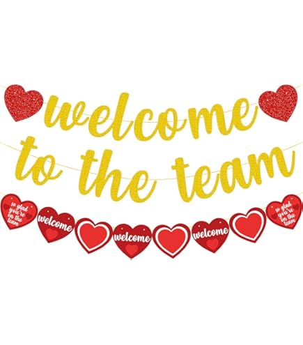 Welcome To The Team Sign Pink Welcome Office Vector Images (over