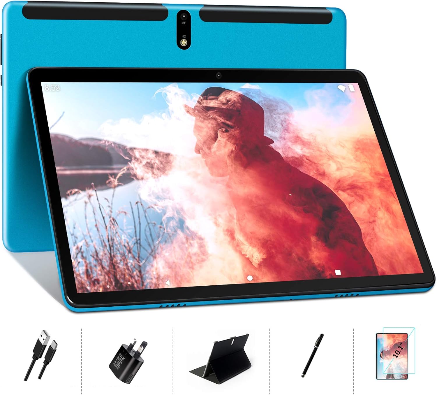 Tablet 10 Inch Android 10- MEBERRY Ultra Portable Octa-Core Processor 1 ...