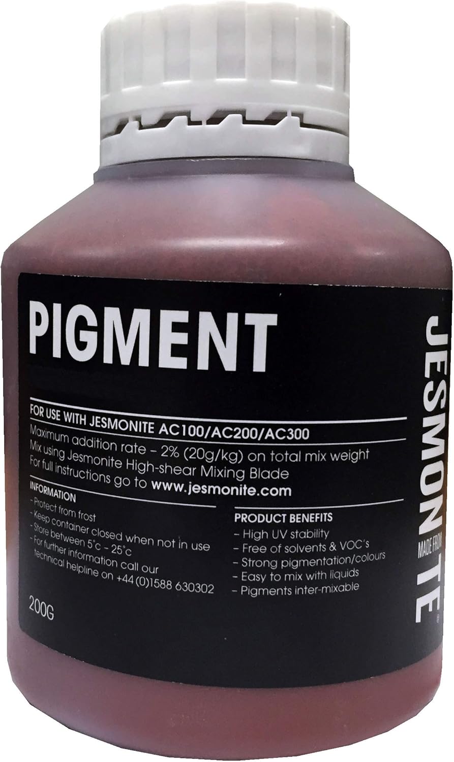 Jesmonite Resin Casting Pigment - Red Oxide - 200g: Amazon.co.uk: DIY ...