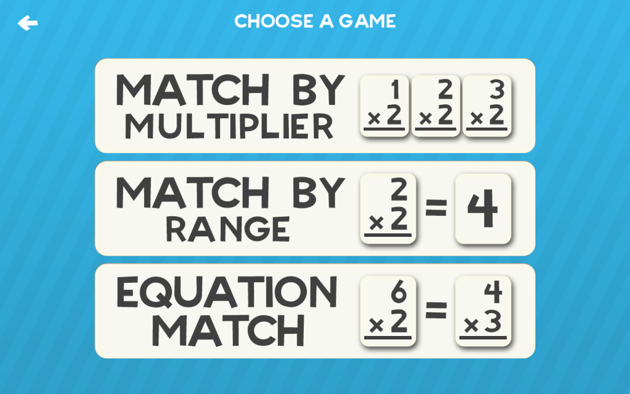 Math Flashcard Match Games for Kids in Elementary School Studying ...