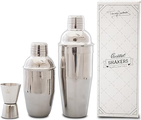 Amazon.de: Profi Cocktailshaker Set Aus 2 Professionellen Shakern Aus ...