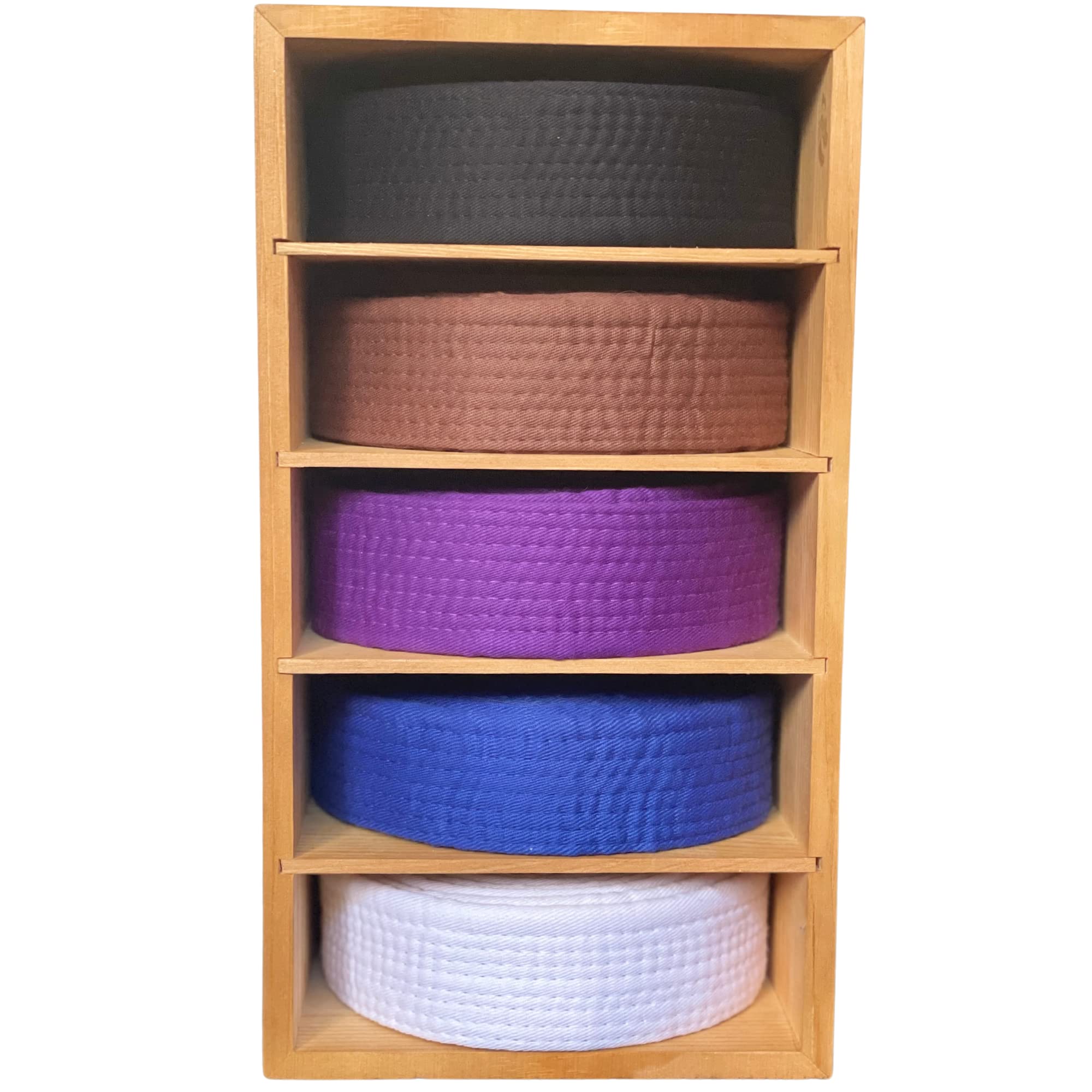 Mua Brazilian Jiu Jitsu Belt Display | Pine Belt Box | BJJ Belt Rack ...