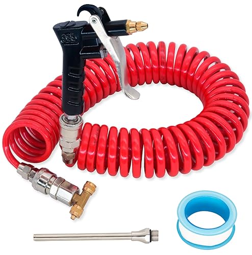 Truck Cab Air Seat Blow Gun Kit, Heavy Duty Truck Air Blow Gun Cleaning ...