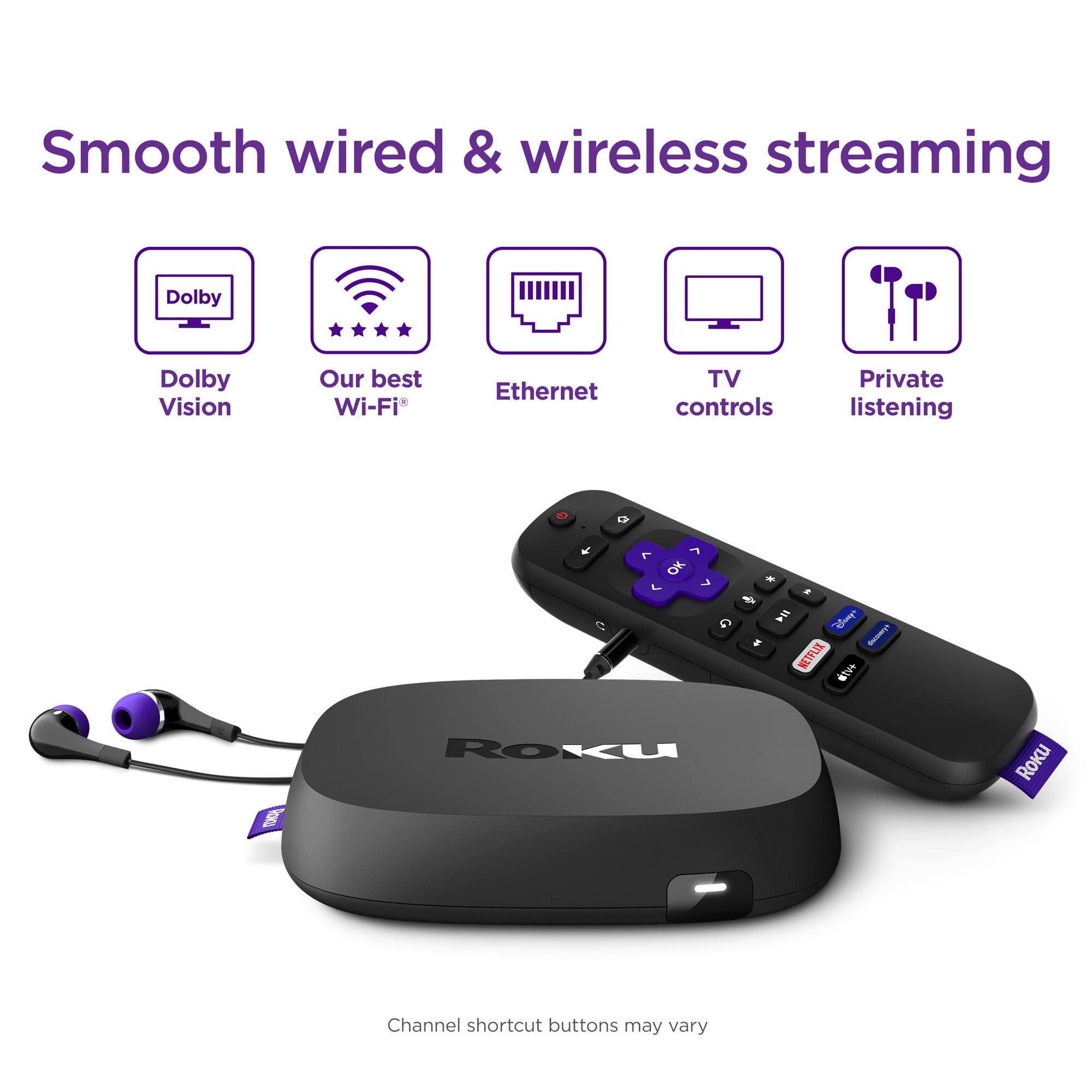 Mua Roku Ultra LT (2023) HD/4K/HDR Dolby Vision Quad-Core Streaming ...