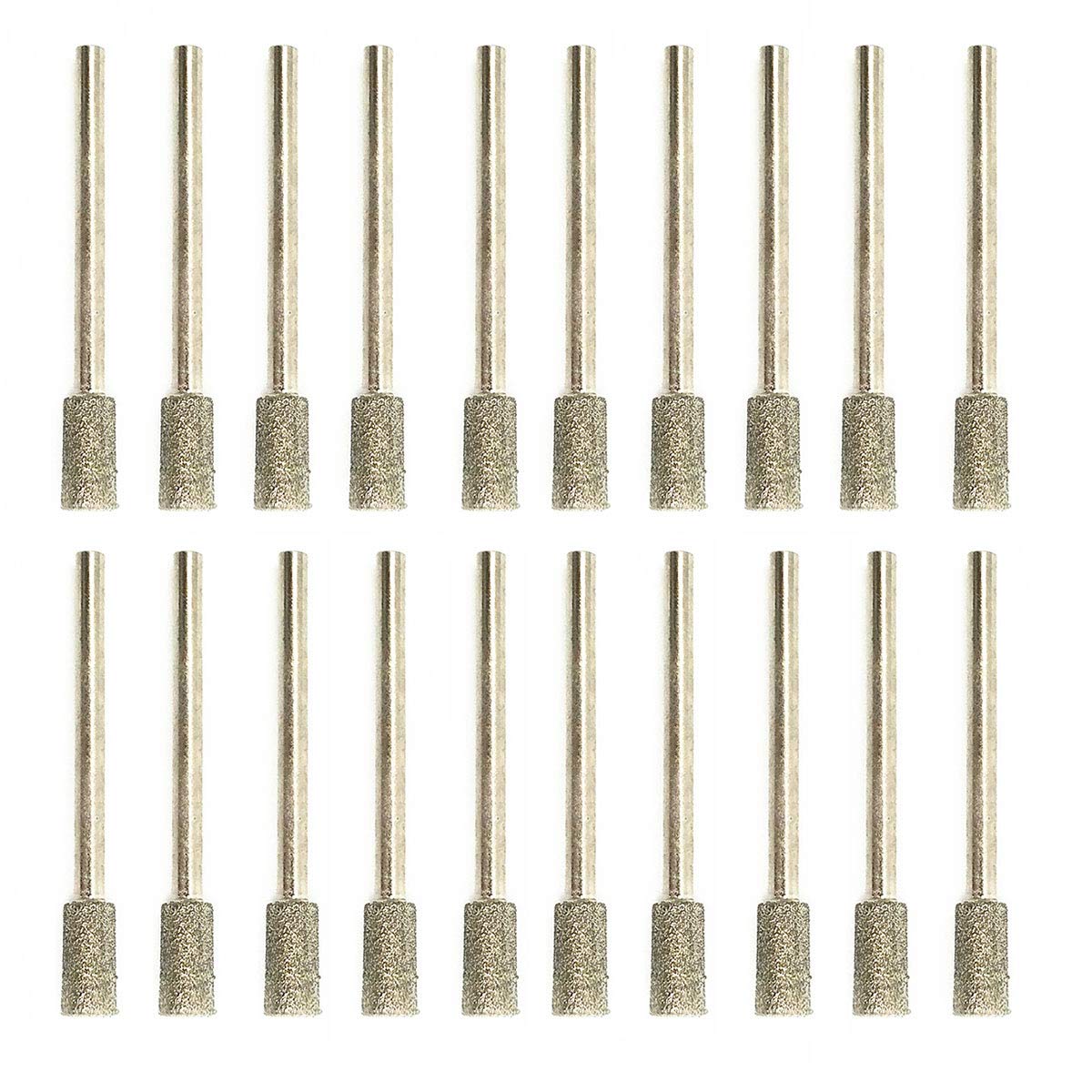 XMHF Diamond Coated Cylinder Head Rotary Mounted Points Grinding Bit ...