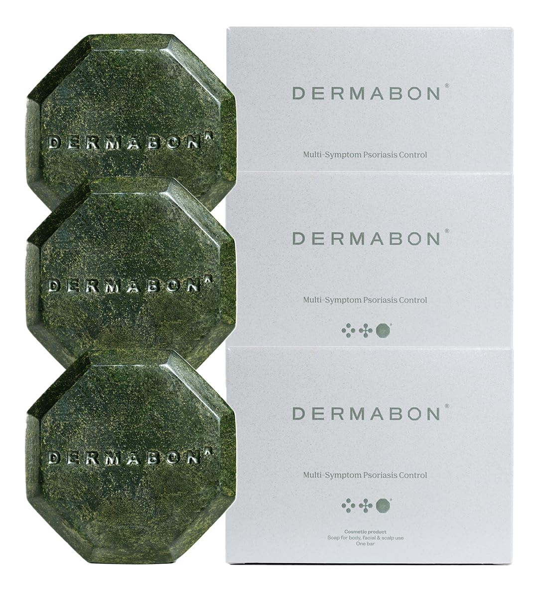 Mua Dermabon 2% Coal Tar Psoriasis Body Wash & Eczema Bar Soap (3 Pack ...