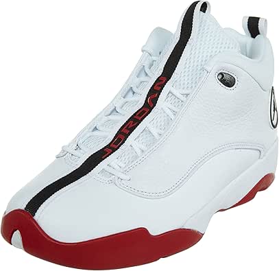 Amazon.com | Jordan Nike Men's Jumpman Pro Quick White/Black/Gym Red ...
