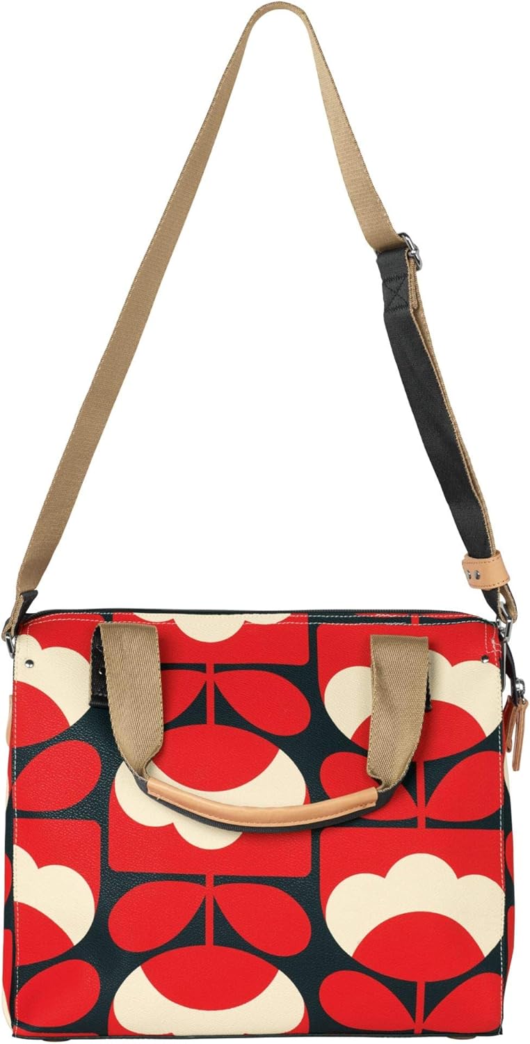 ORLA KIELY Spring Bloom Vinyl Zip Messenger Ruby – BigaMart