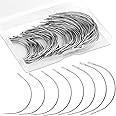 Amazon.com: 100 PCS Curved Needles, Curved Sewing Needles, Leather ...