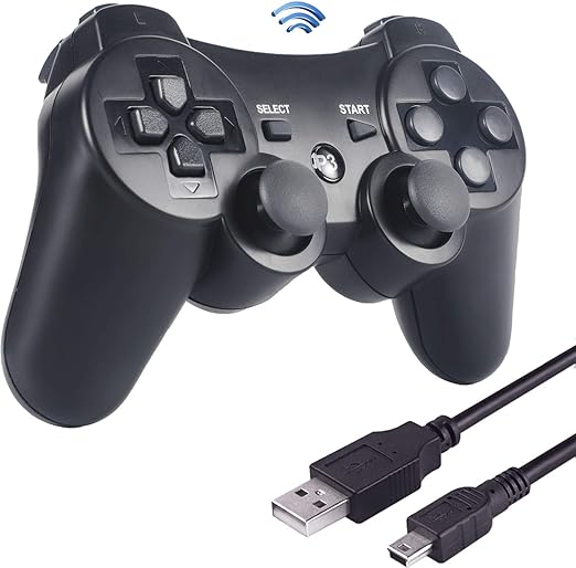 Sefitopher PS3 - Mando inalámbrico Bluetooth para Playstation 3 (para ...
