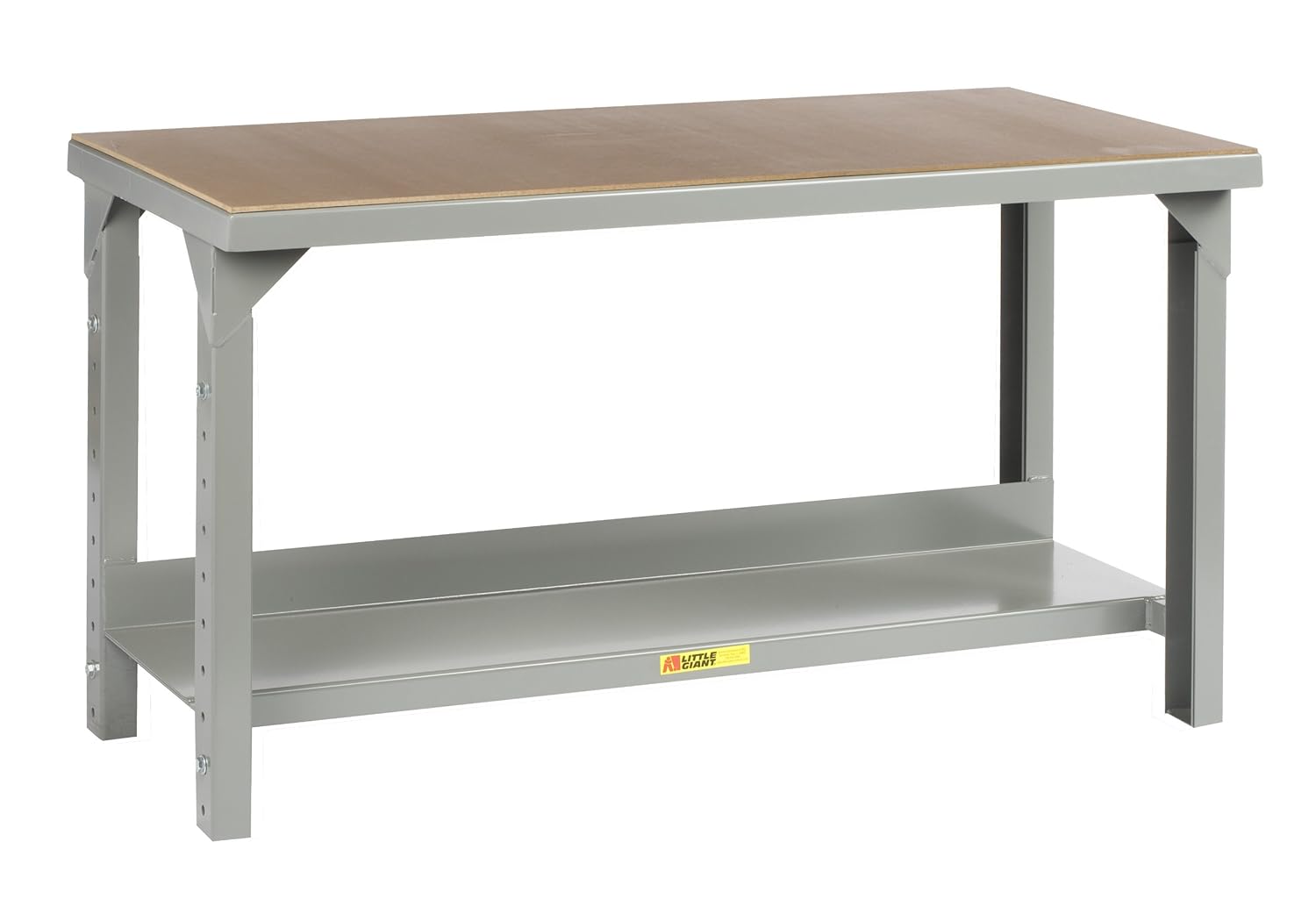 Little Giant WSH2-3048-AH Welded Steel Workbench, Hardboard over Steel ...
