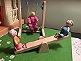 Amazon.com: HABA Little Friends Playground Play Set with Swing, See-Saw ...