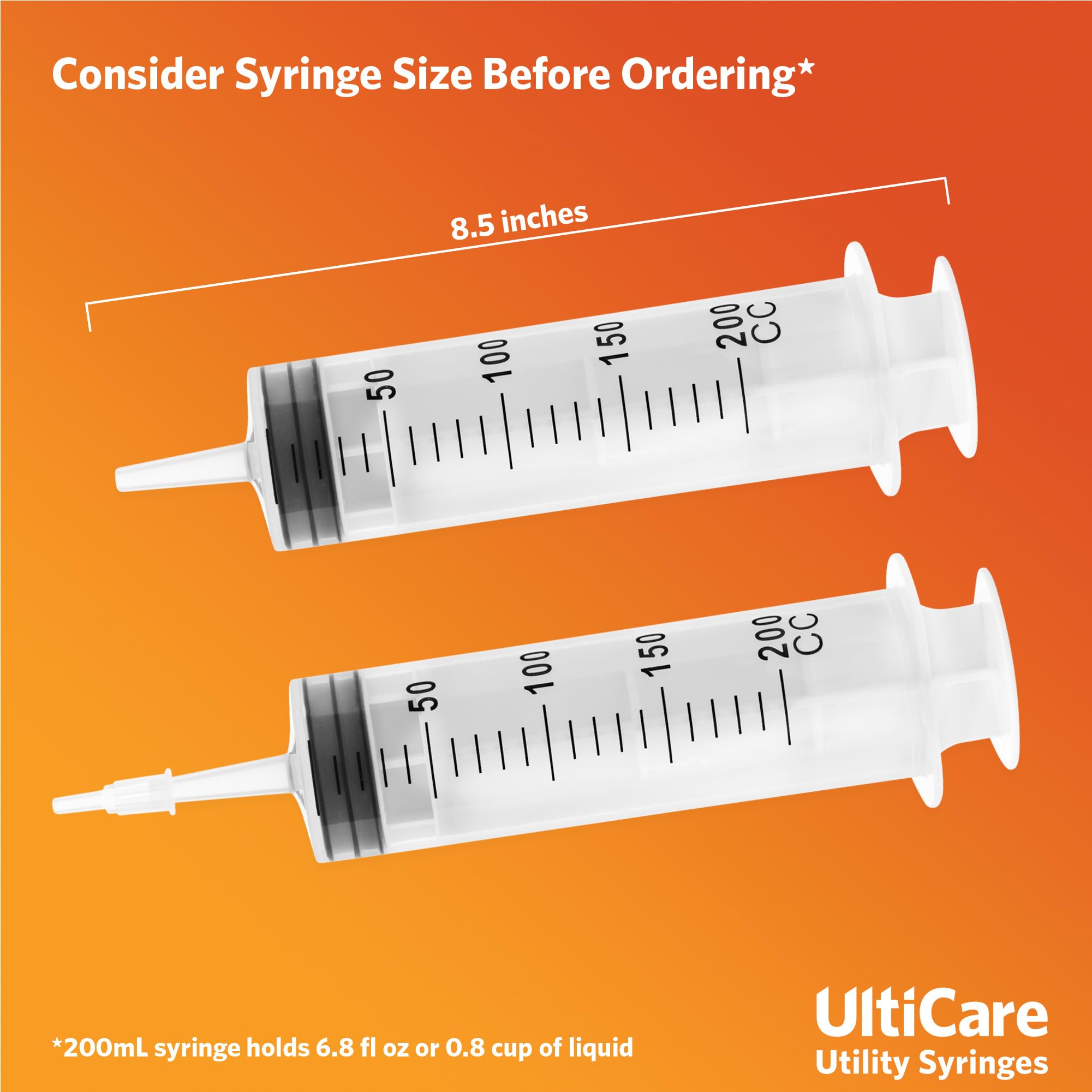 Mua UltiCare 200mL Utility Syringe – Uses Include Dispensing Liquids ...