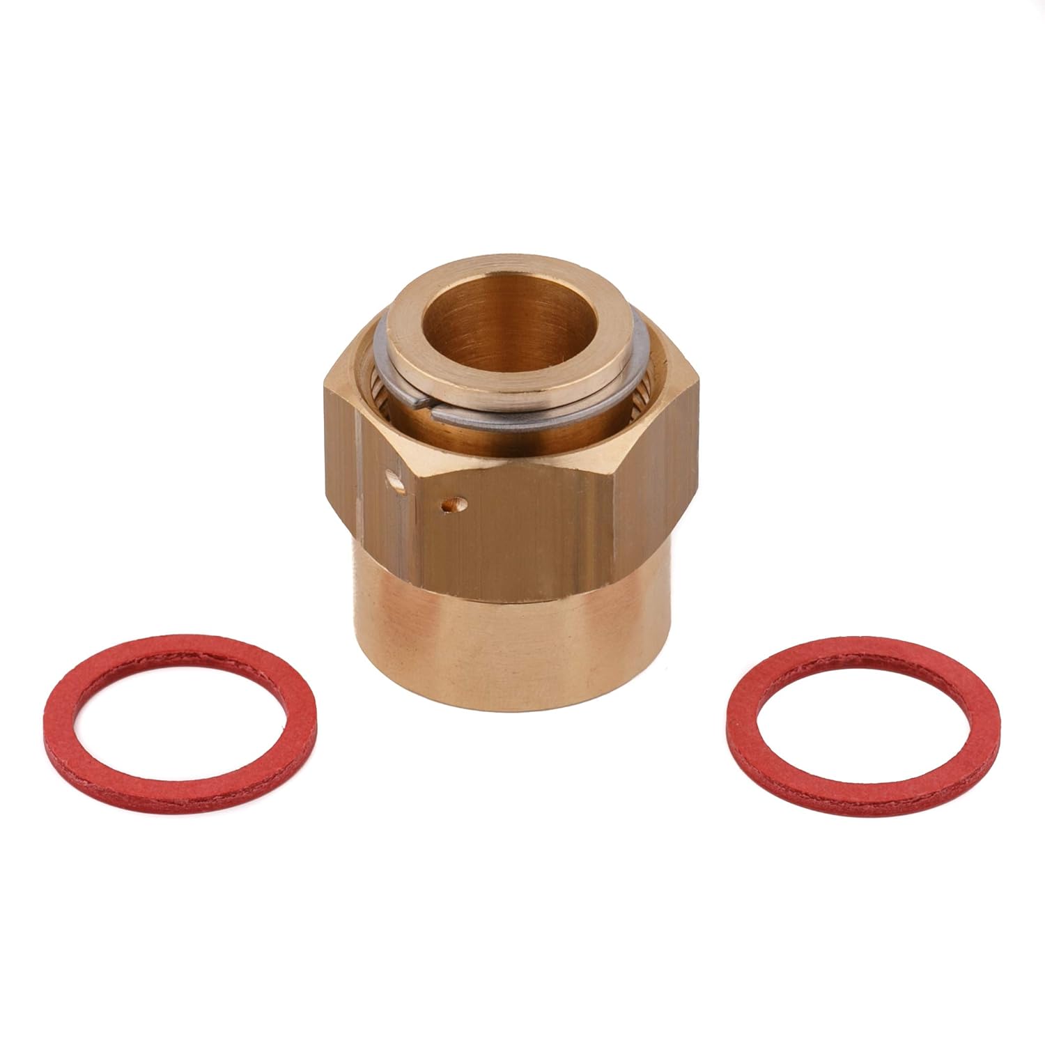 1” BSP FEMALE x FEMALE WATER METER BRASS CONNECTOR TAIL, UNION, – BigaMart