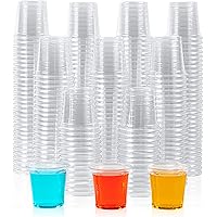 Amazon.com: Stock Your Home 1.5 oz Shot Glasses - 500 Mini Plastic Shot ...