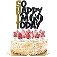 Amazon.com: Glitter Sixty Nine Cake Toppers For 69 Years Old Birthday ...