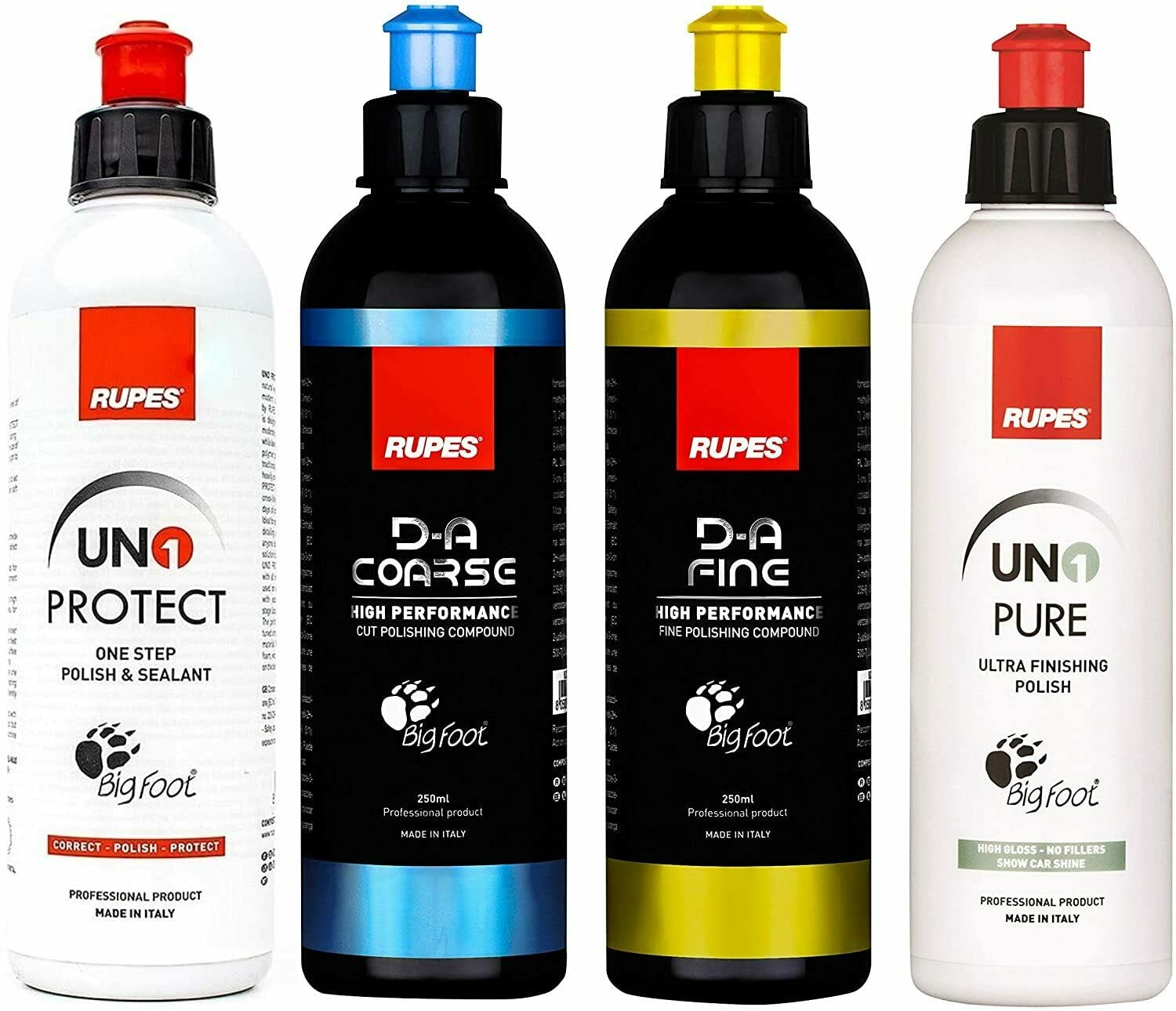 Mua RUPES The Clean Garage New DA System Combo Kit | 4 250ml Bottles ...