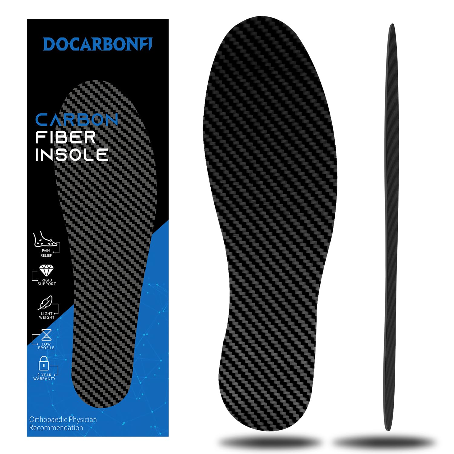 Mua Carbon Fiber Insole 1 Piece, Rigid Carbon Fiber Shoe Insert for ...