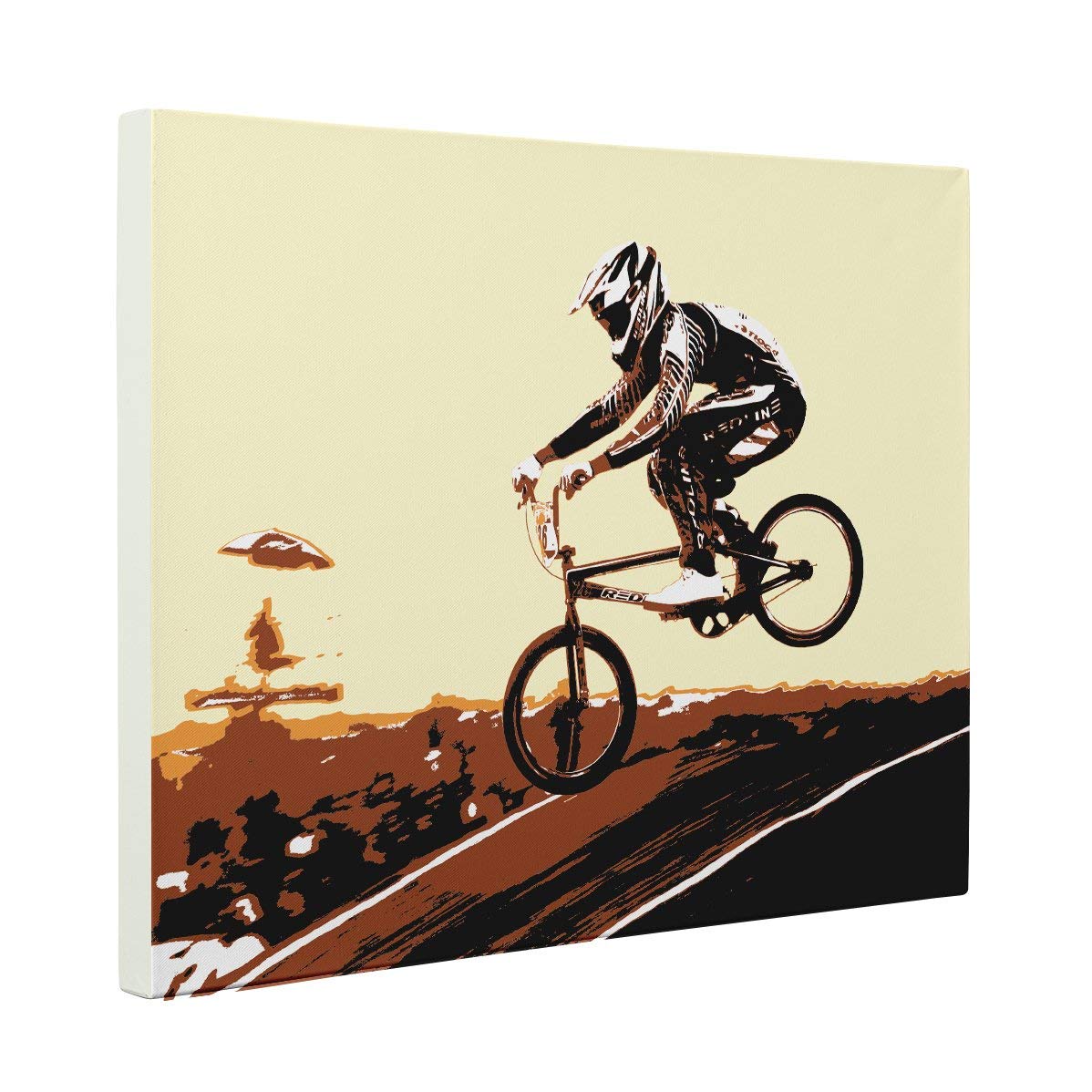 Amazon.com: BMX Bike CANVAS Wall Art Home Décor: Handmade