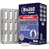 Amazon.com: Bio360 Probiotic Daily Extra Formula | Vegan Prebiotics and ...
