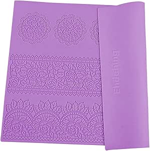 Amazon.com: Cake Lace Mold, Lace Fondant Molds Silicone Lace Molds for ...