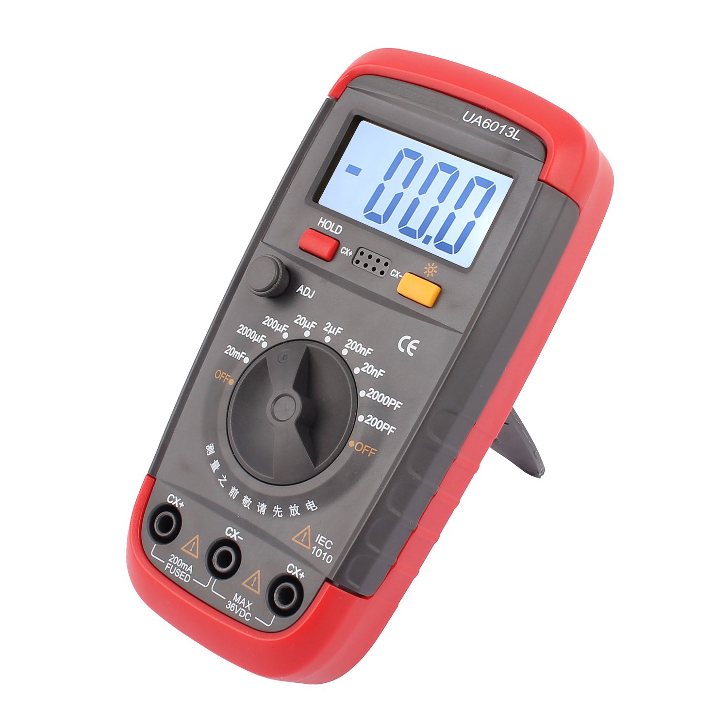 sourcingmap Compact Digital Capacitance Capacitor Meter Pro Tester 0 ...