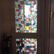 Fablon 67.5 cm x 2 m Roll Mondrian Self Adhesive Window Film: Amazon.co ...
