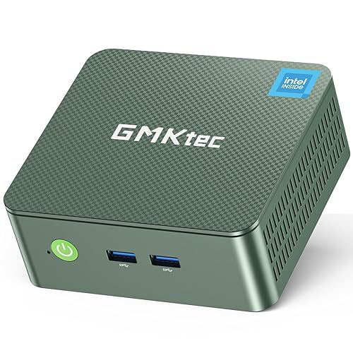 GMKtec Mini PC Preinstalled Windows 11 Pro 16GB RAM 512GB SSD, Micro ...