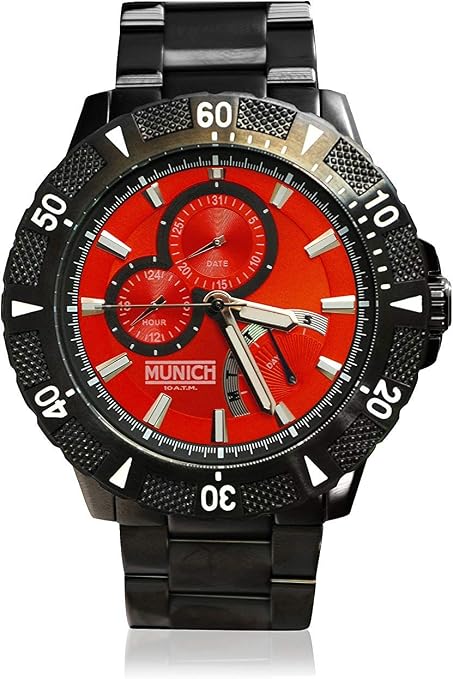 Munich Reloj Analógico-Digital para Unisex Adultos de Cuarzo con Correa ...