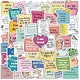 Amazon.com: 50PCS Motivational Stickers Inspirational Quote Waterproof ...