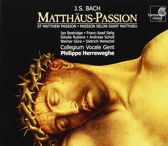 Bach: St Matthew Passion (Matthäus-Passion BWV 244) /Herreweghe: Amazon ...