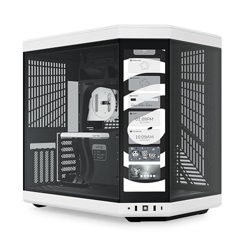 HYTE Y70 Touch Dual Chamber ATX Mid Tower Modern Aesthetic Case with ...