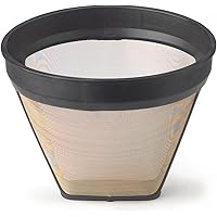 Amazon.com: Fino Gold Mesh Permanent Coffee Filter, Number 2-Size ...