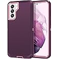 Amazon.com: I-HONVA for Galaxy S21 5G Case Shockproof Dust/Drop Proof 3-Layer Full Body ...