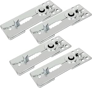 Amazon.com: MARNER 4 Pack Sectional Couch Connectors Heavy Duty Steel ...