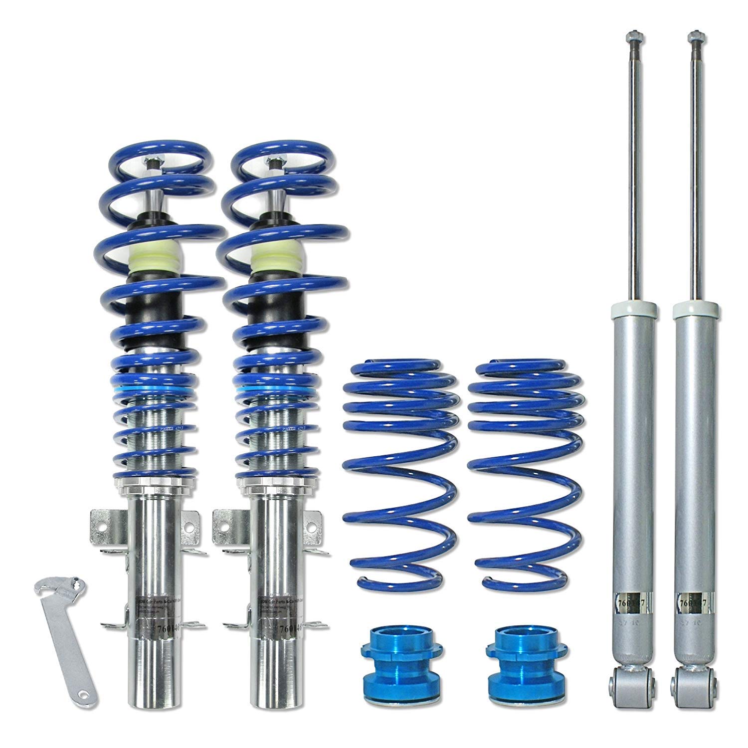 Steering & Suspension Blue JOM 741072 Coilover Kit Shock Absorbers ...