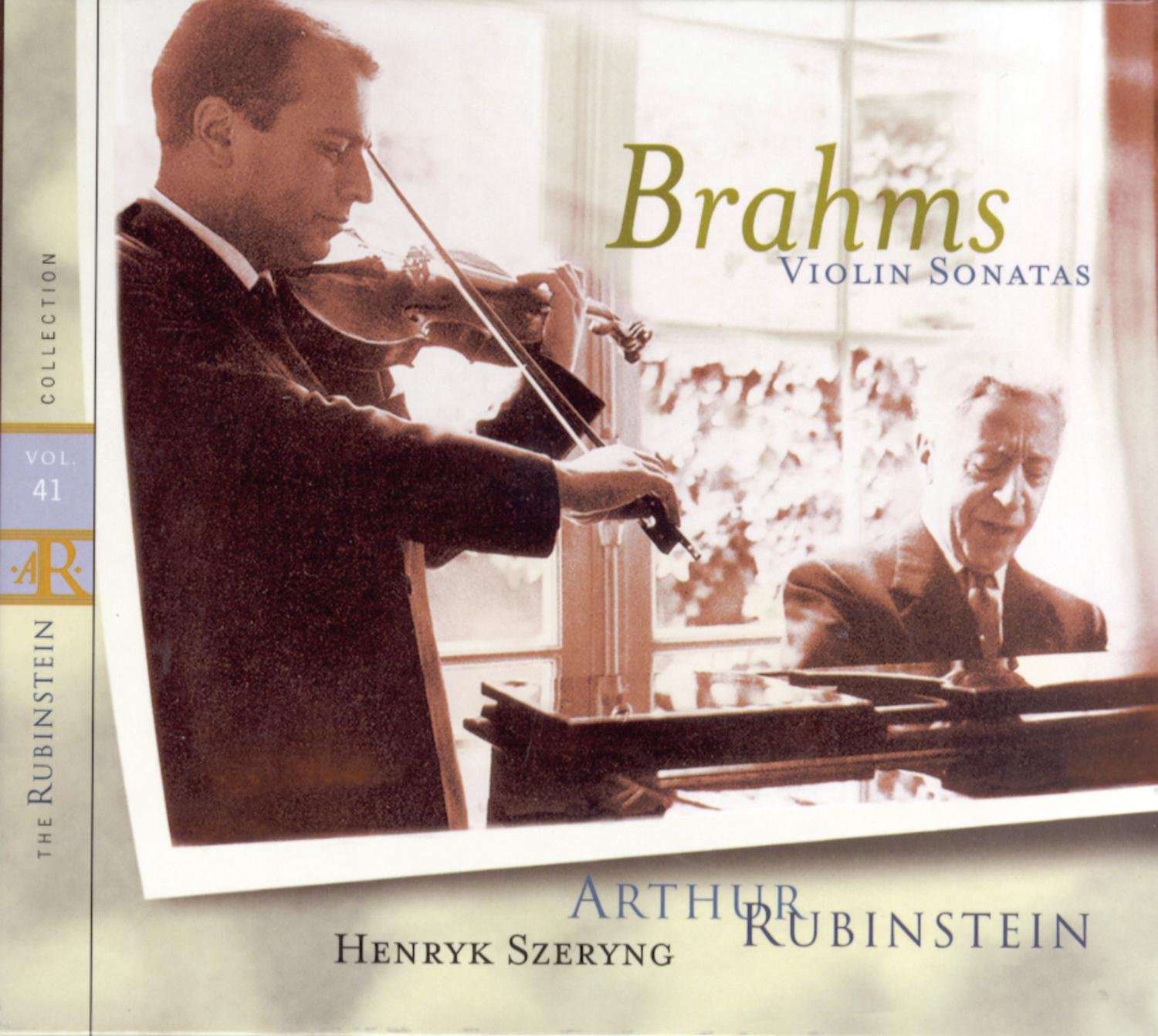 The Rubinstein Collection Vol. 41 (Brahms: Violinsonaten): Amazon.de ...