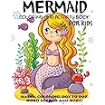 Mermaid Coloring and Activity Book for Kids (Kids Activity Books): Blue ...
