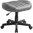 Amazon.com: EUREKA ERGONOMIC Height Adjustable Foot Stool,19x18'' Large Seat Under Desk Footrest ...