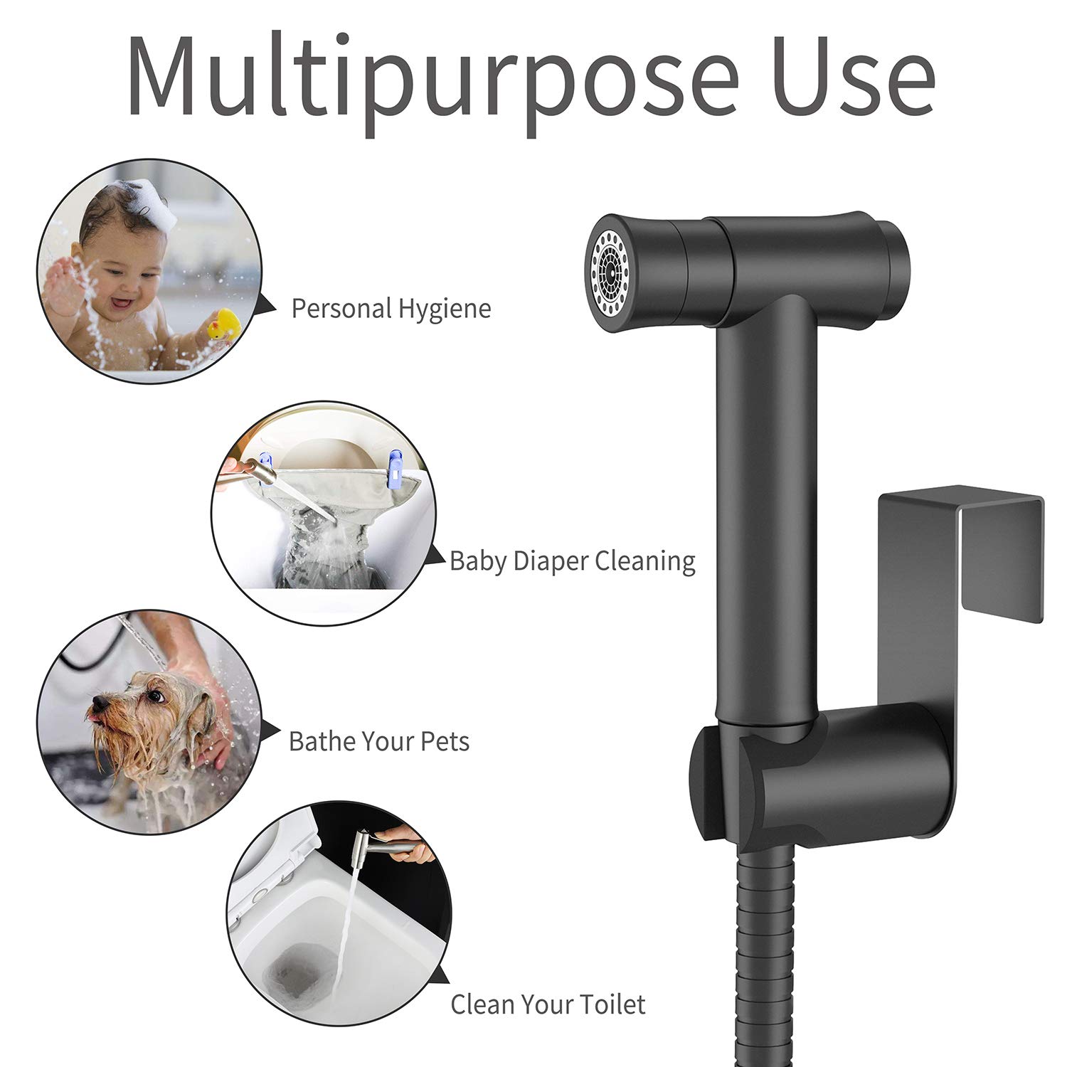 Mua WiPPhs Handheld Bidet Sprayer for Toilet, Stainless Steel Diaper ...