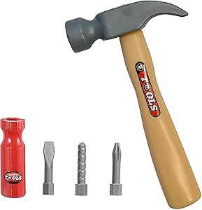 Amazon.com: Toy Tool Hammer,Baby Toy Hammer Kids Construction Toy Power ...