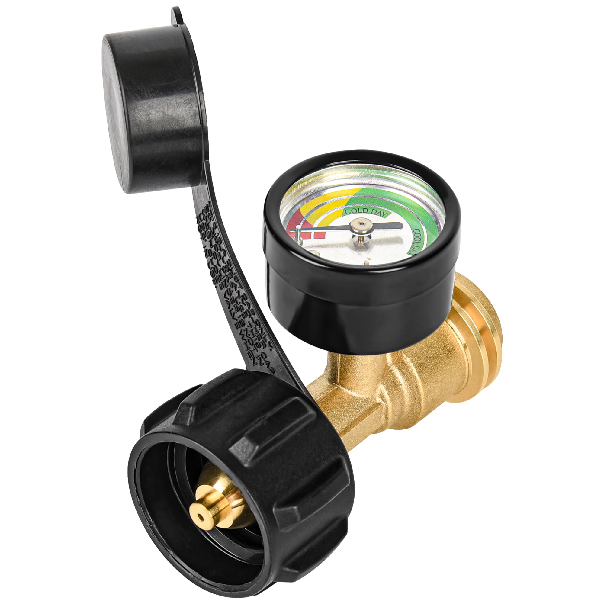 Champs Propane Tank Gauge Level Indicator with Leak Detector Propane ...