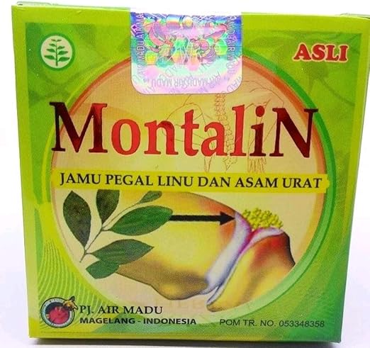 Montalin Jamu Pegal Linu Asam Urat dan Nyeri Sendi: Buy Online at Best ...